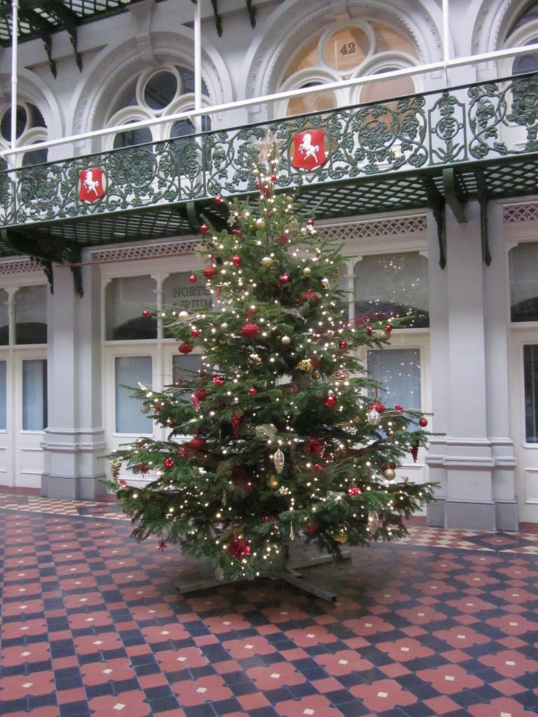 Office Christmas Tree - 14-15ft Nordmann Fir - Decorated | Flowers by ...