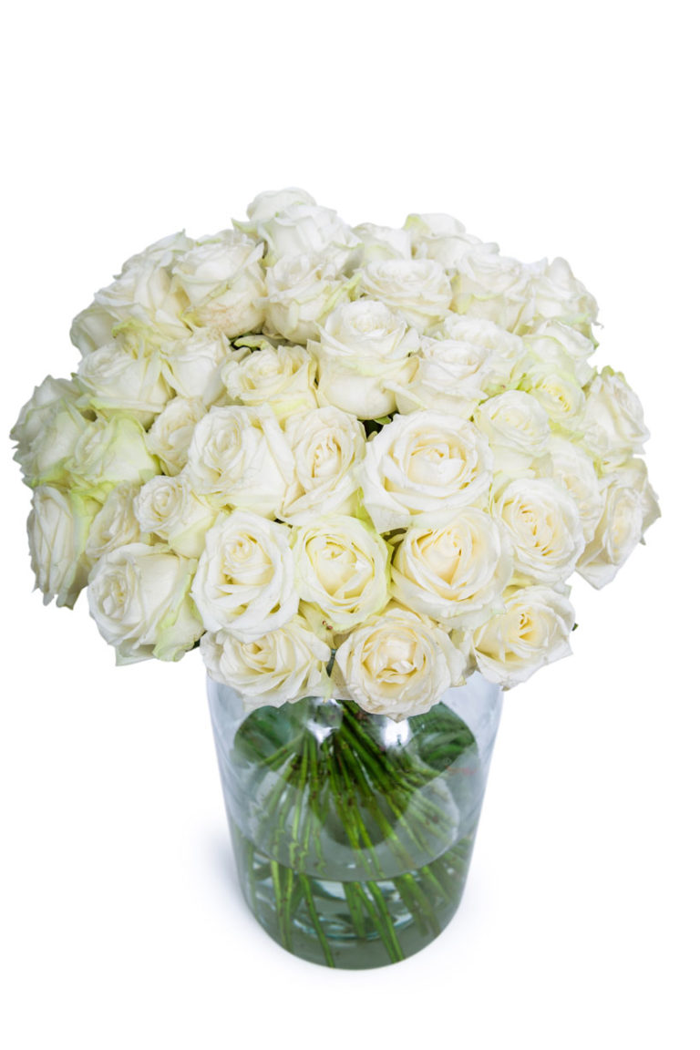 White Roses - Send a White Rose Bouquet for for your Anniversary