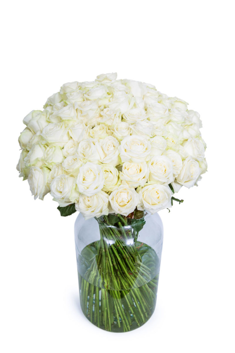 White Roses - Send a White Rose Bouquet for for your Anniversary